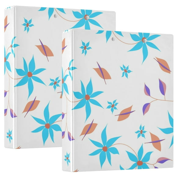 Floral Ring Binder