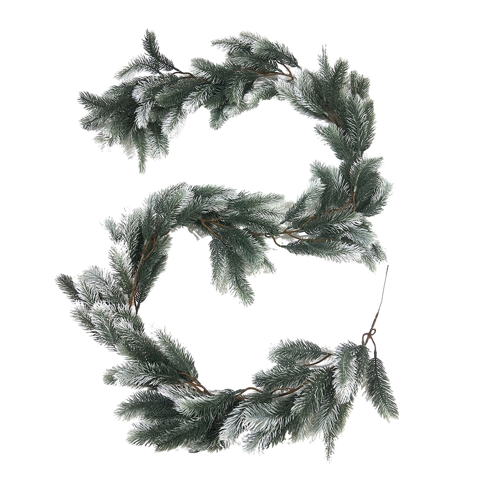 Flowers Dense Christmas Garland Realistic Garland with Branches ...