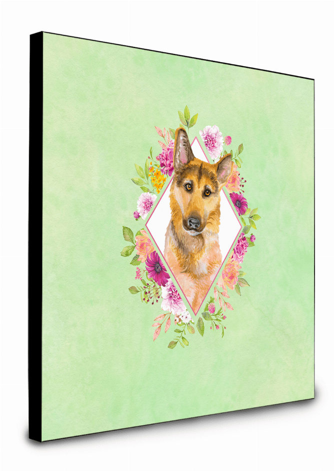 Carolines Treasures CK4307UP88 8 x 8 x 0.625 in. German Shepherd No.2 ...
