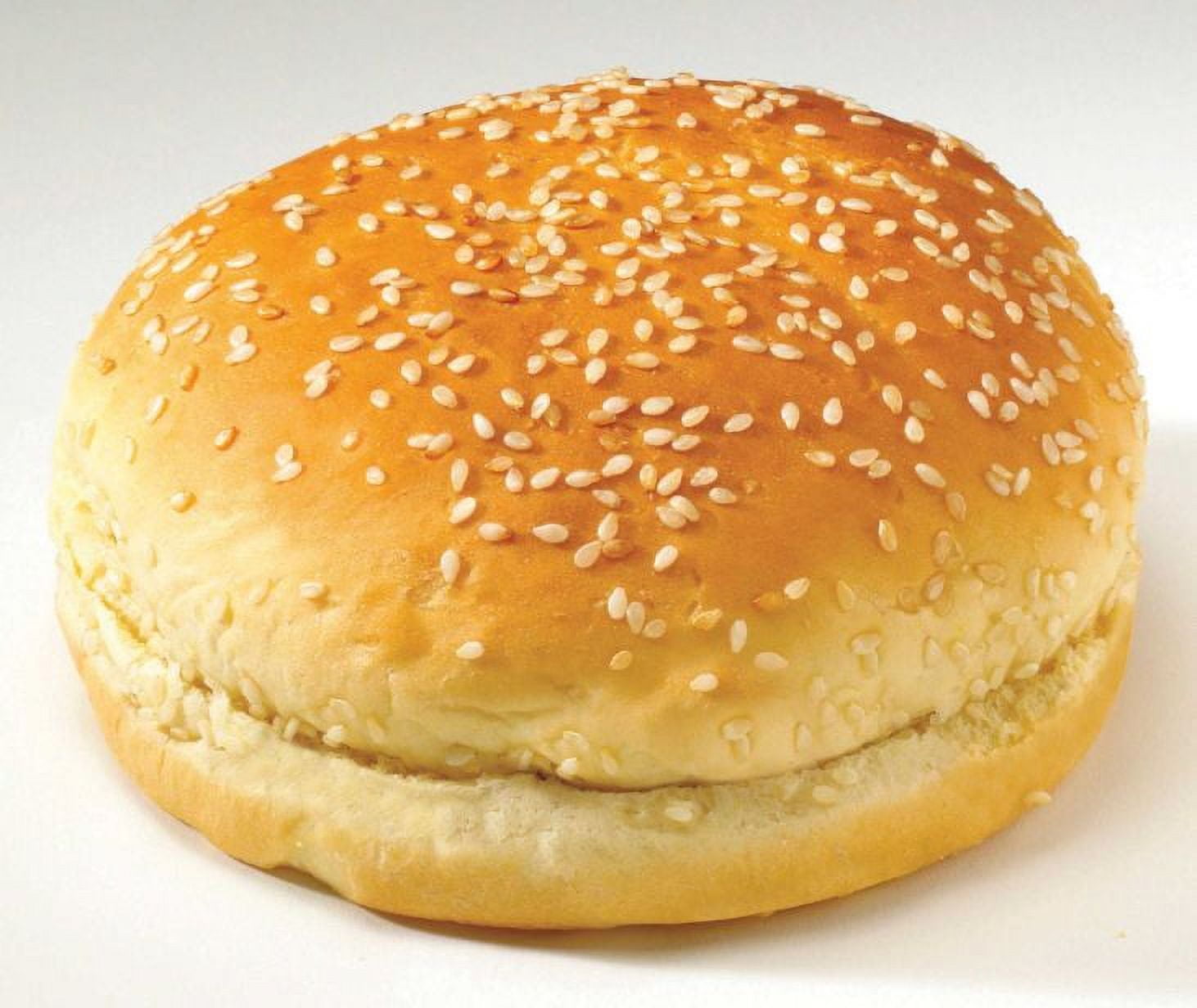 Flowers Foods European Bakers Sliced Sesame White Hamburger Bun, 4.5 ...