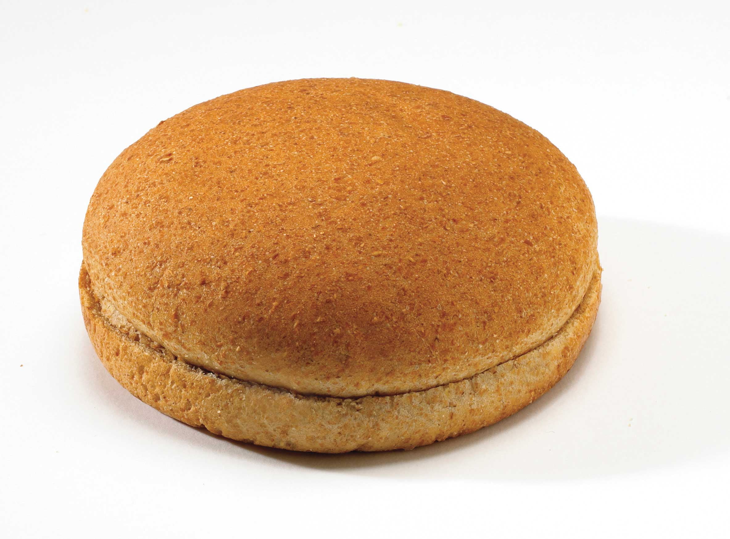 Flowers Foods European Bakers Sliced Whole Wheat Hamburger Bun, 4 inch ...
