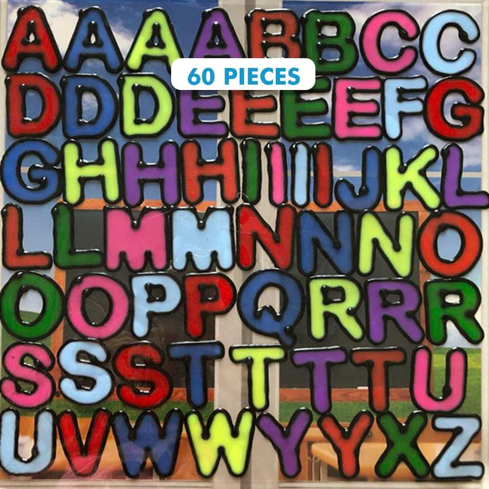 Flowers Gel Clings - Glass Window Clings for Kids and - Sunflower, Rose ...