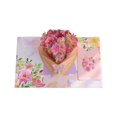 Flowers In Hand Greeting Card – 3D Flower Bouquet Pop Up Cards ...
