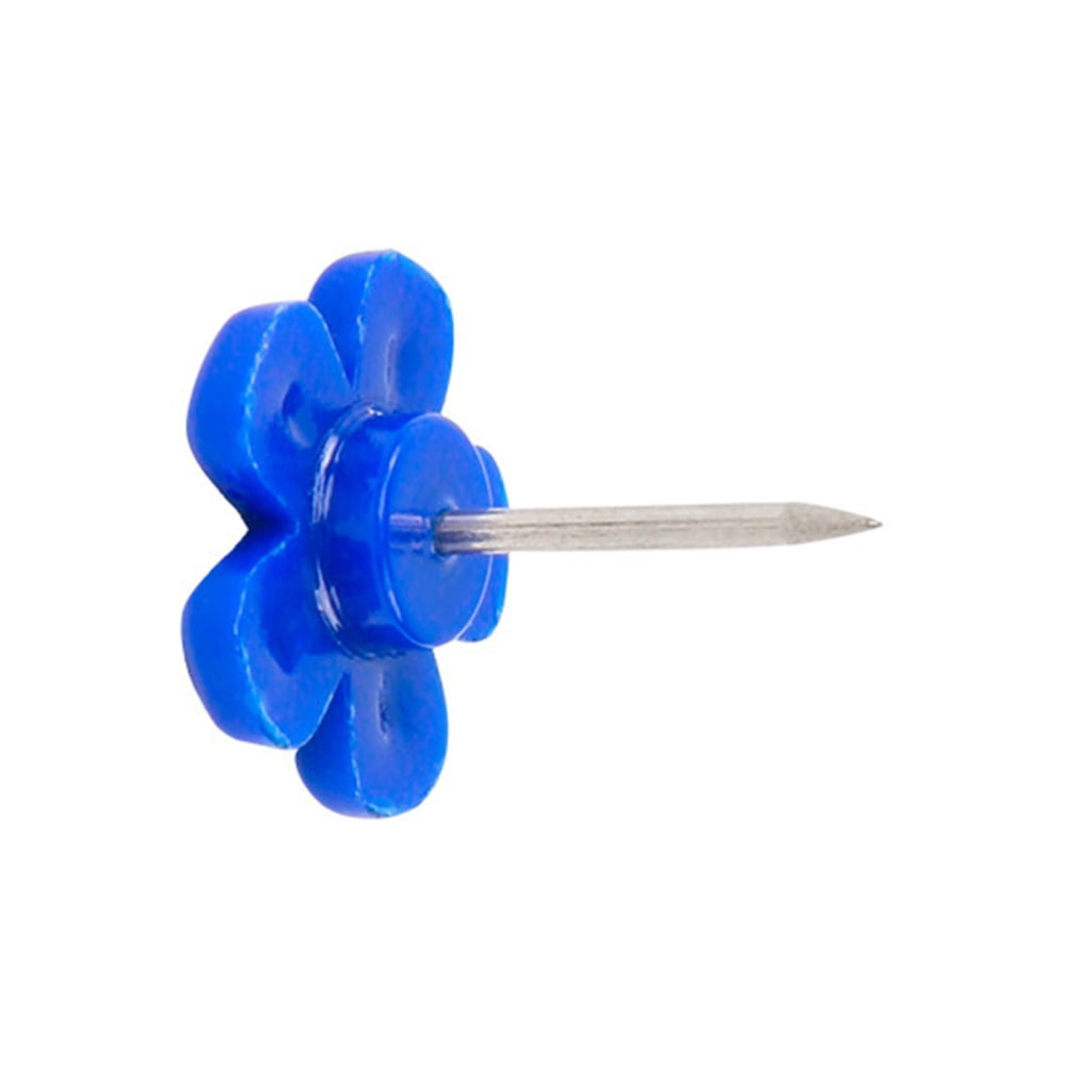 Flowers-Head 0.59In Quilting Pins for Fabric Sewing, Flowers Push Pins ...