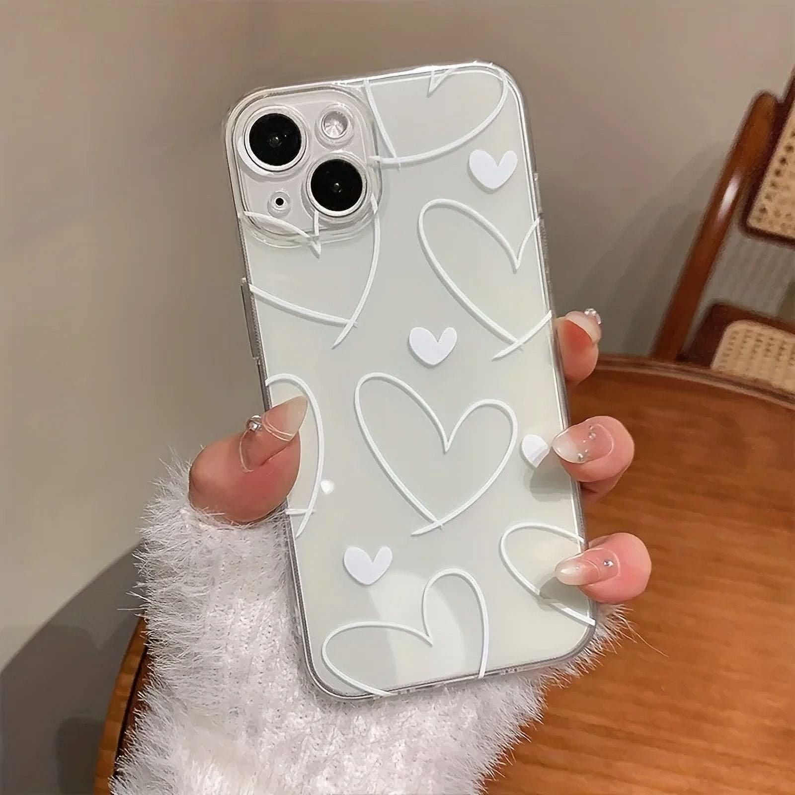 Flowers Heart Cover for Samsung Galaxy A55 A54 S24 Ultra S23 Plus S20 FE A53 A34 A35 A15 A14 A23 ...