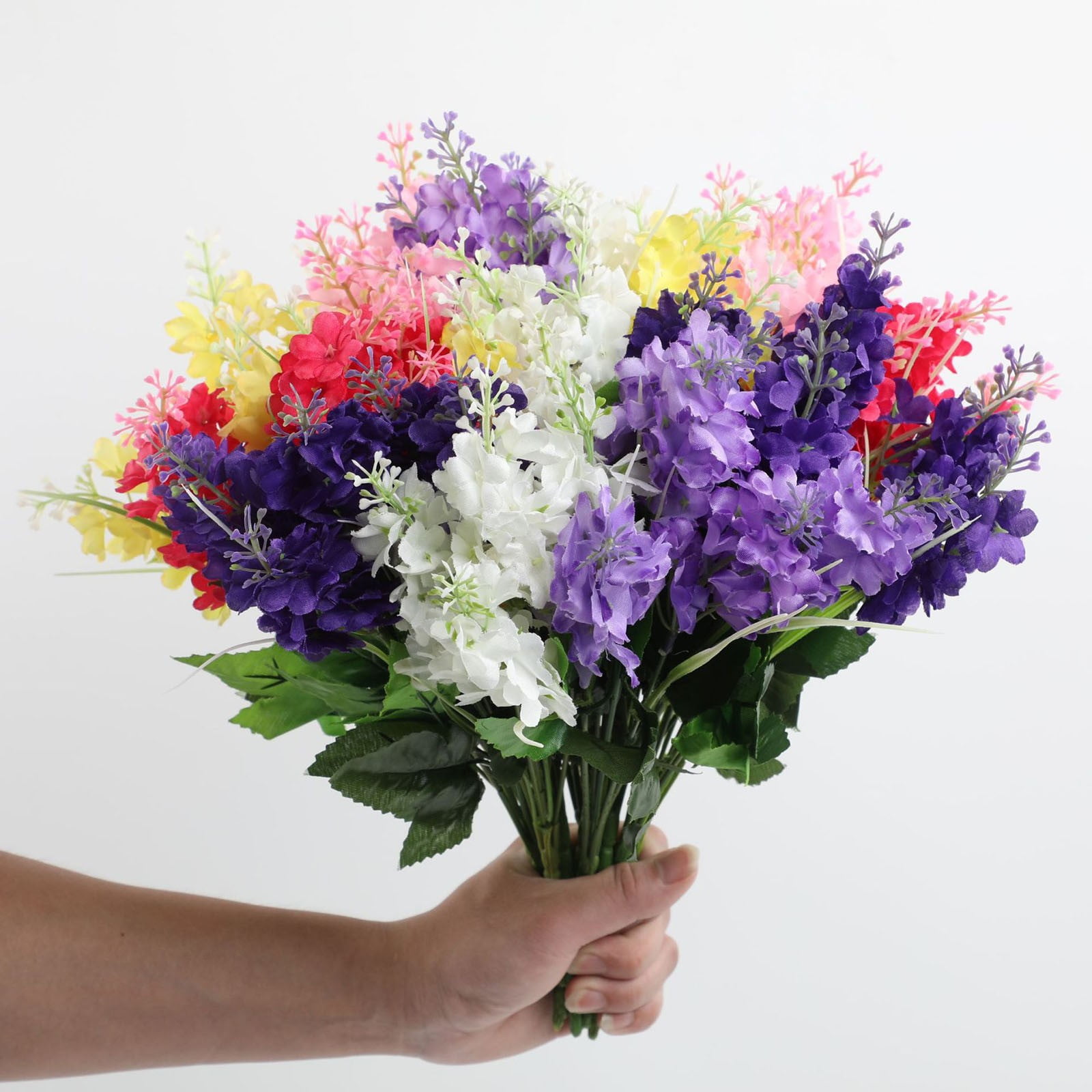Flowers Hyacinth Silk Decoration for Gardens and Outdoor Spaces Ideal ...