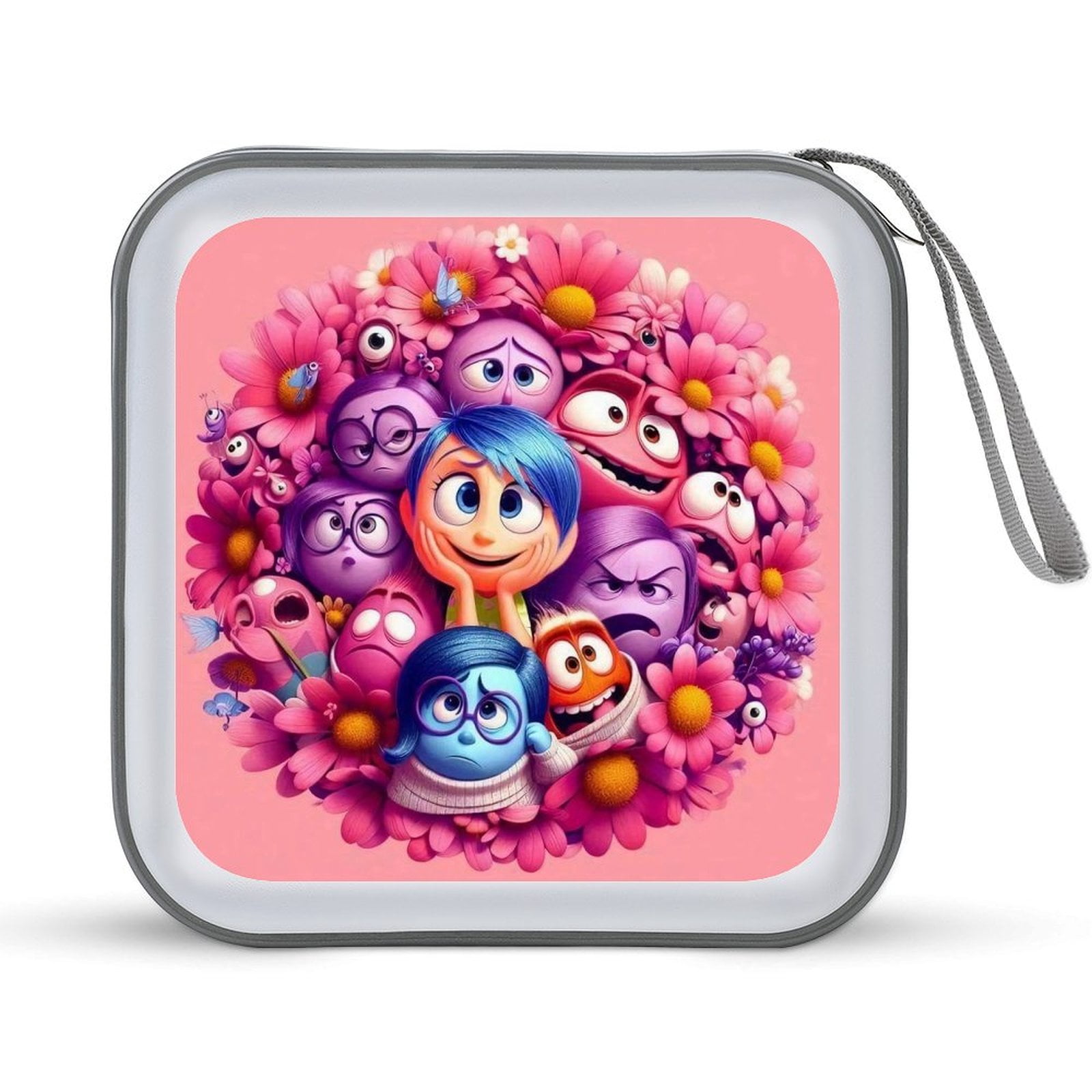 Flowers Inside Out 40 Capacity CD Cases, Large DVD/VCD Storage Box ...