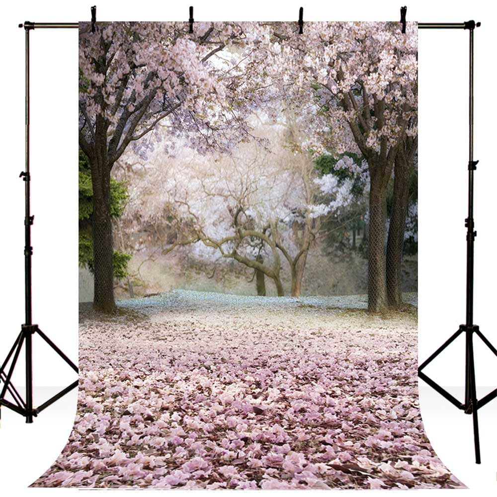 Flowers Newborn Photo Background trees garden loft wedding Photography ...