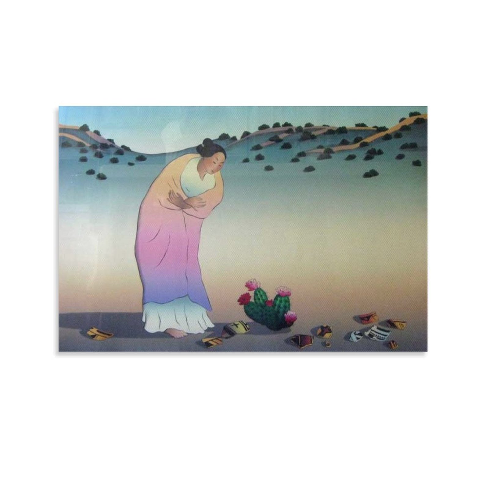 Flowers Of Los Lunas 1987 by R.C. Gorman Posters Art Print Wall Photo ...