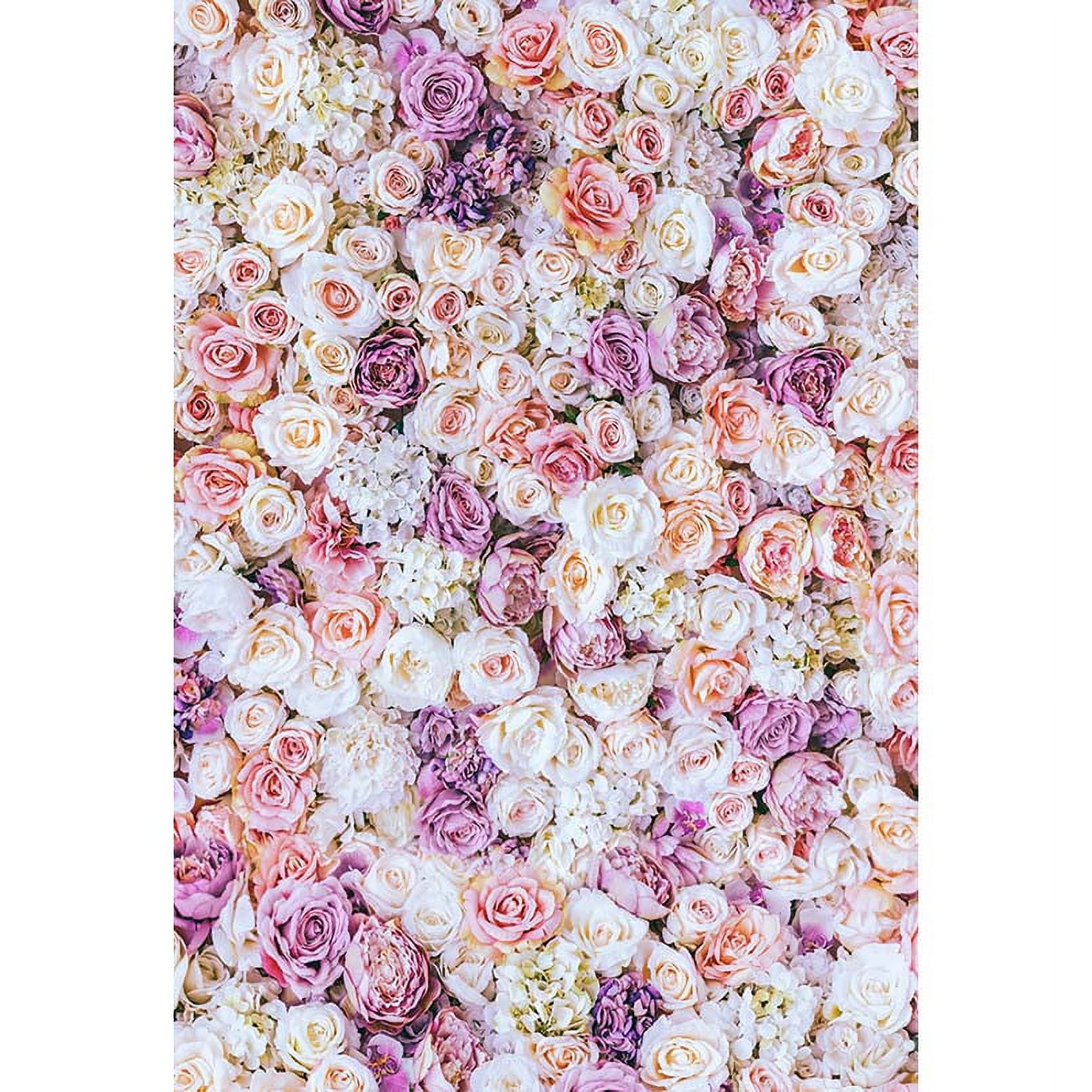 Flowers Photography Backdrops Vinyl Cloth Computer Printed Backgrounds ...