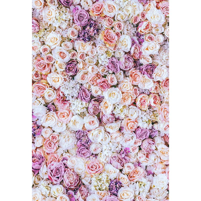 Flowers Photography Backdrops Vinyl Cloth Computer Printed Backgrounds ...