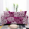 Flowers Print Sofa Cover Stretch Elastic Couch Covers Furniture Living ...