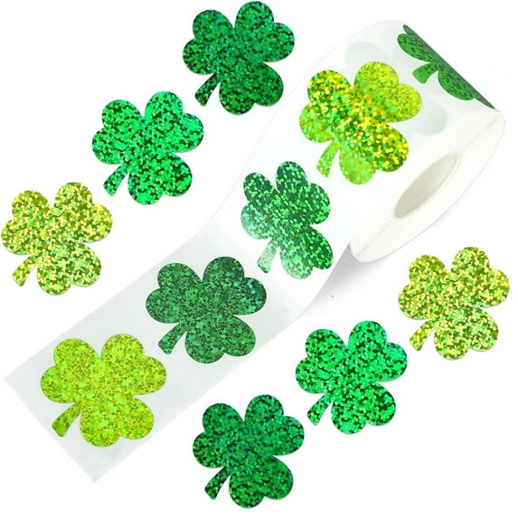 Flowers Sticker Labels Decorative Sticker Glittering Reward Sticker ...