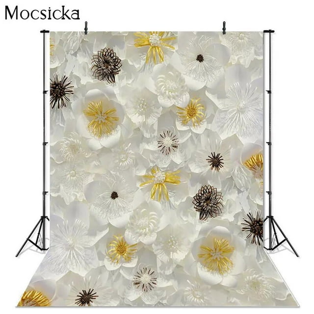 Flowers Wall Backdrop Photo Studio Rose Romantic Wedding Scenes ...