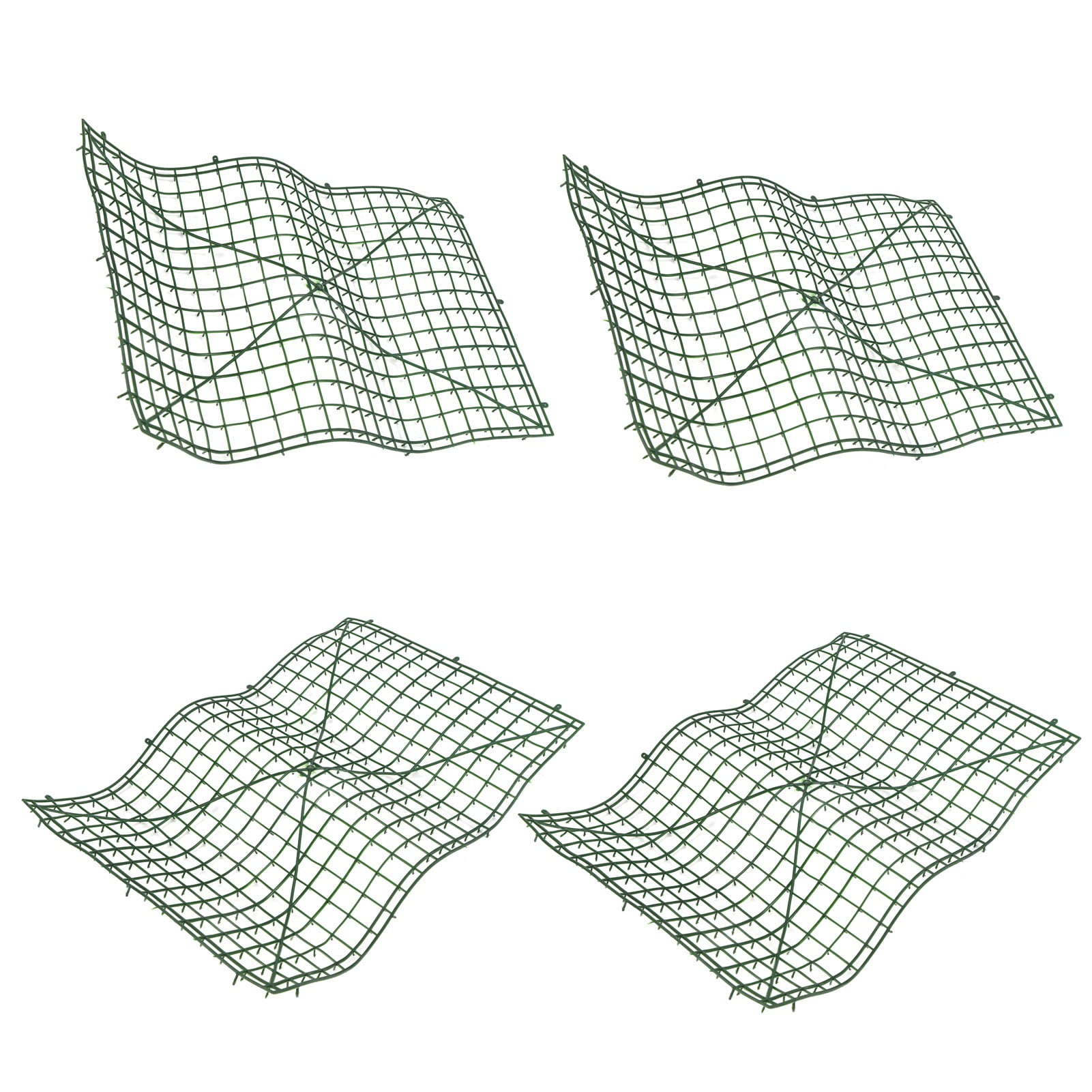 Flowers Wall Frame, Flexible Design Foldable Grid Plant Wall Frames For ...