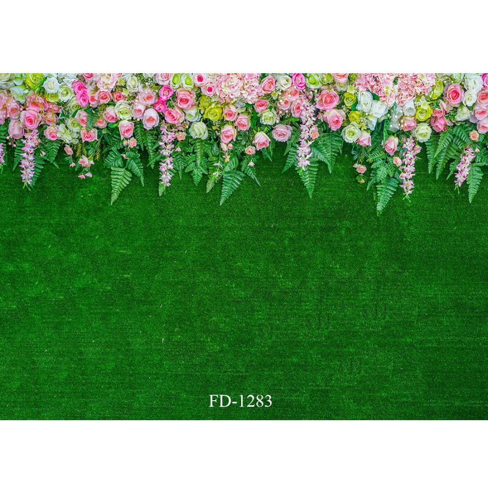 Flowers Wall Photography Backdrop for Photo Shoot Props Wedding Child ...