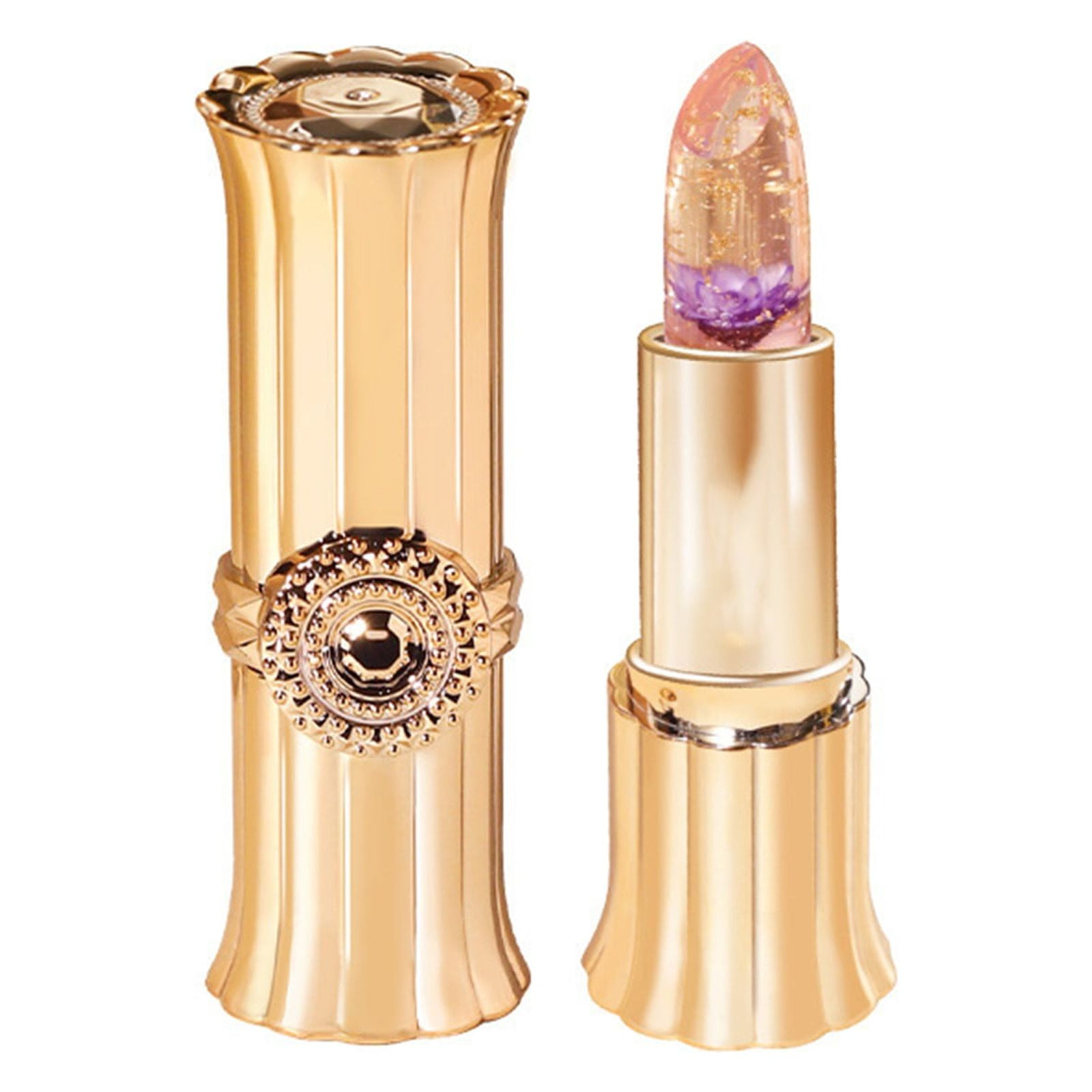 Flowers Warm Change Lip Balm Lasting Transparent Toot Lipstick Milky ...