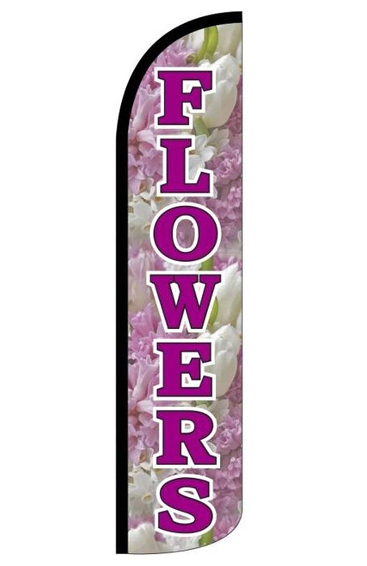 Flowers Windless flag Without Pole Advertisement /Business Flags ...