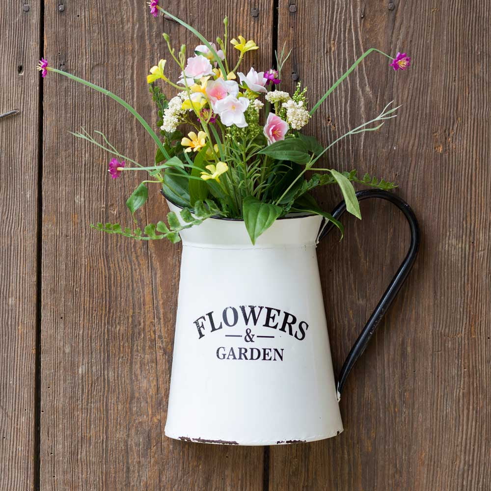 Garden Country Wall Pitcher Decorative Rustic Home Decor - Walmart.com