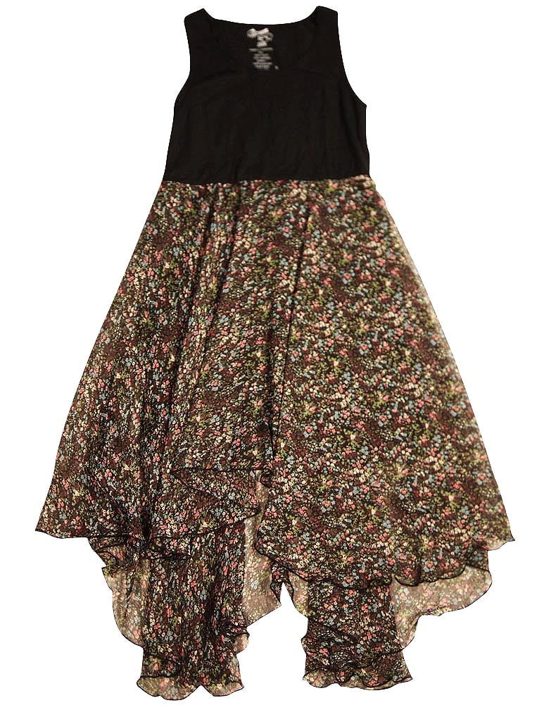 Flowers by Zoe Girls' Tank Dress with Chiffon Skirt Chic & Unique ...