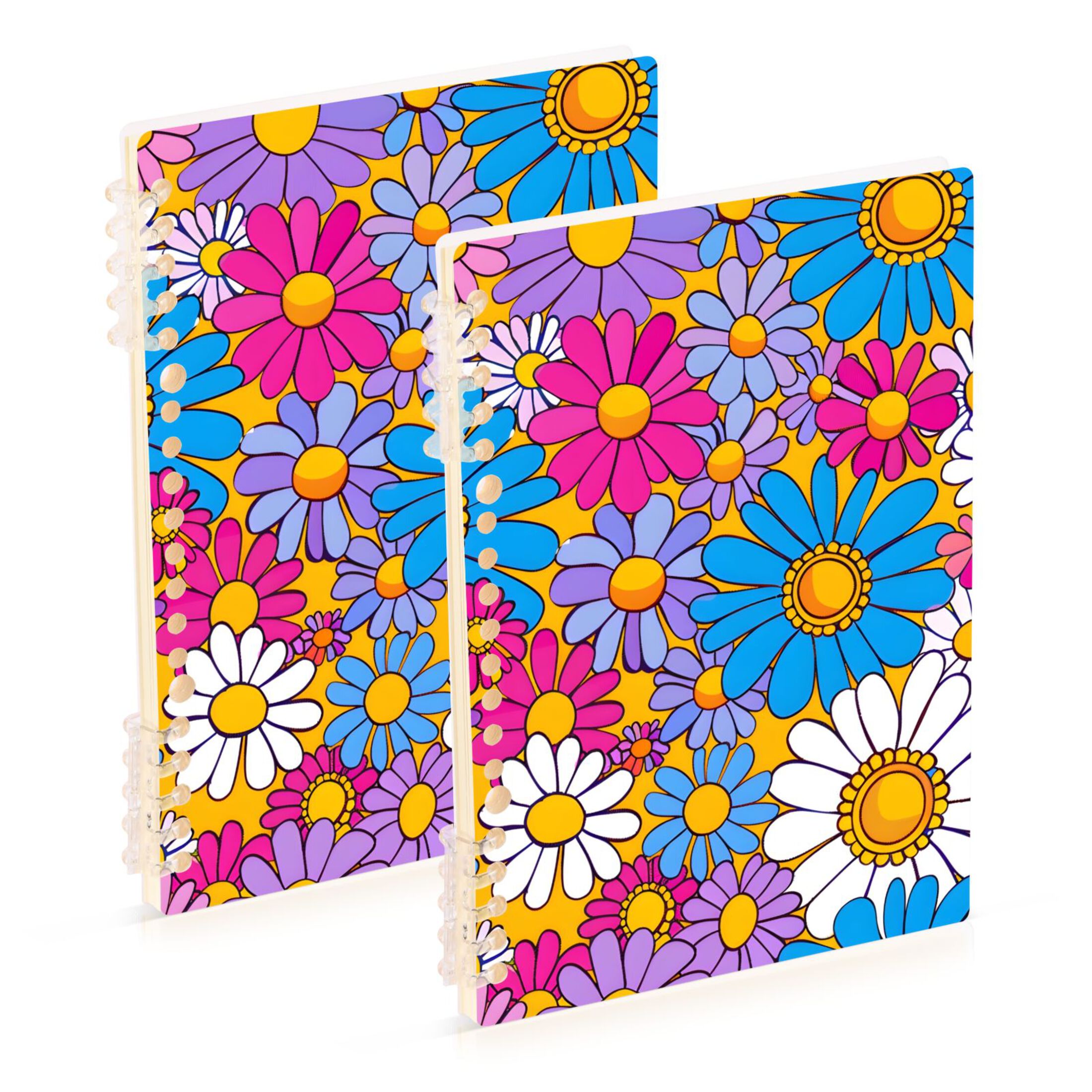 Flowers for Floral Ring Binder Notebook Journey Note Diary College ...