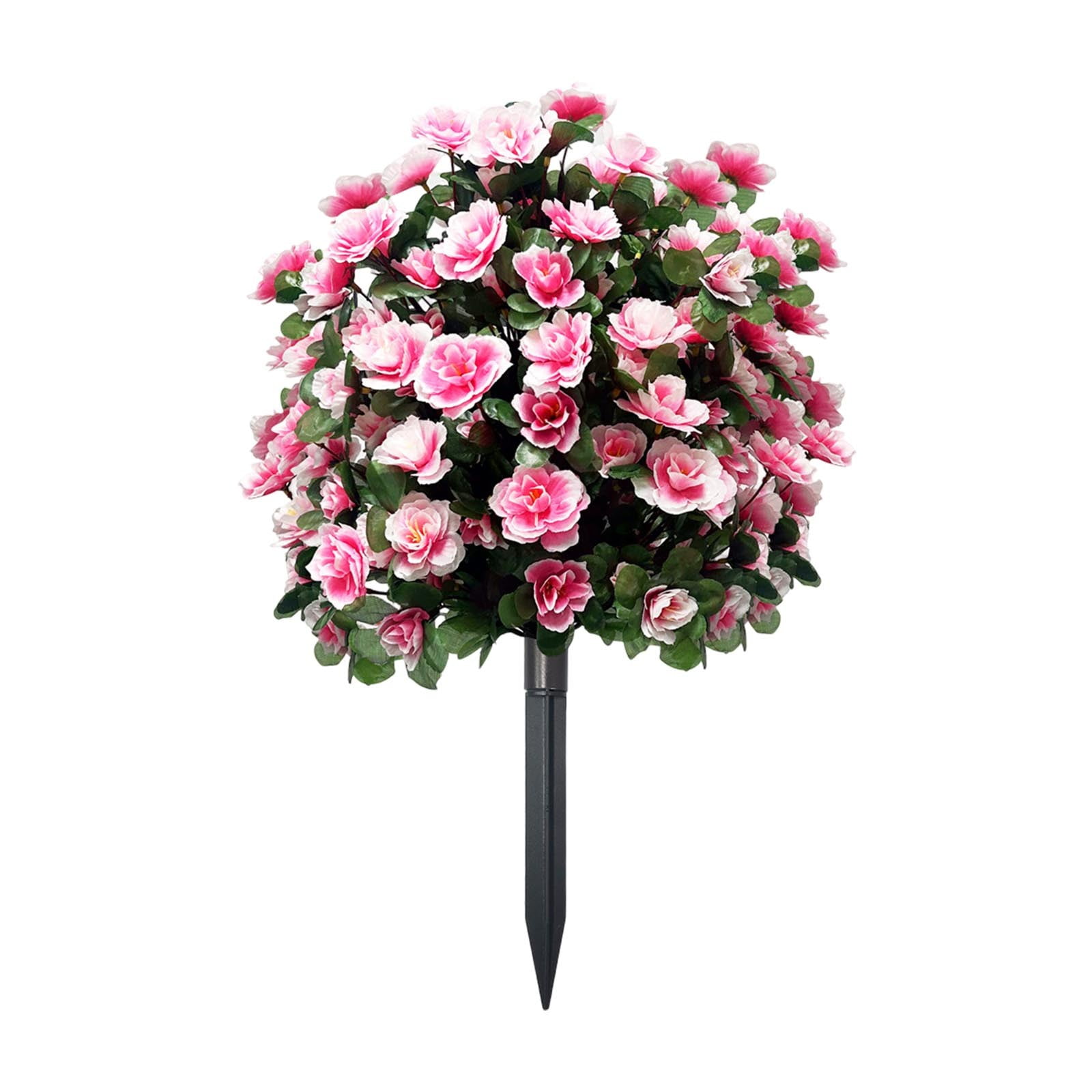 Flowers for Garden Decoration Faux Azalea with Ground Stakes for ...