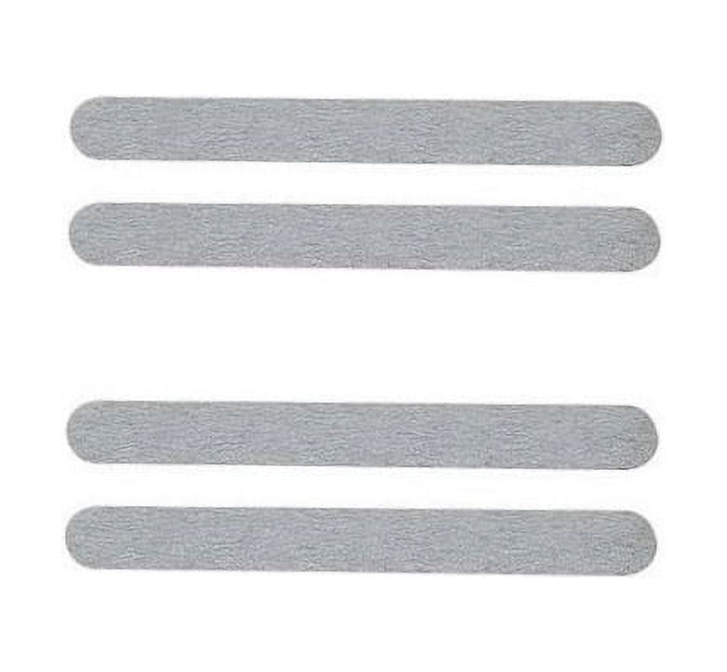 Flowery Silver Streak Board Nail File (Total of 4 Files) - Walmart.com