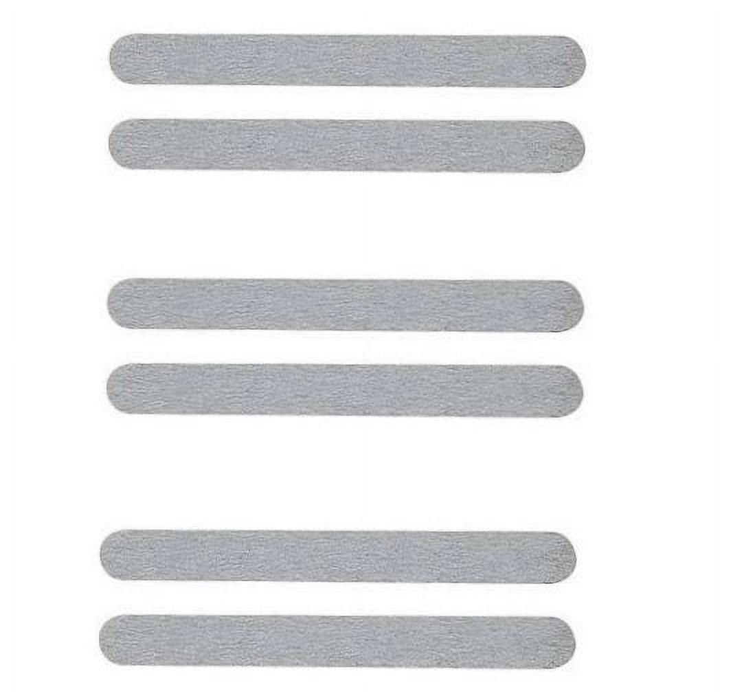 Flowery Silver Streak Board Nail File (Total of 6 Files) - Walmart.com