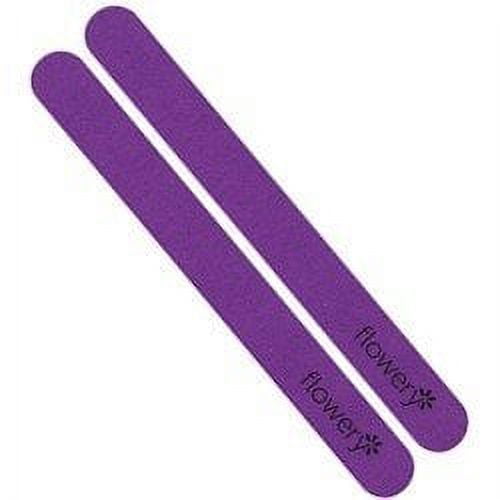 Flowery Nail File Ultra Violet 2-Count - Walmart.com