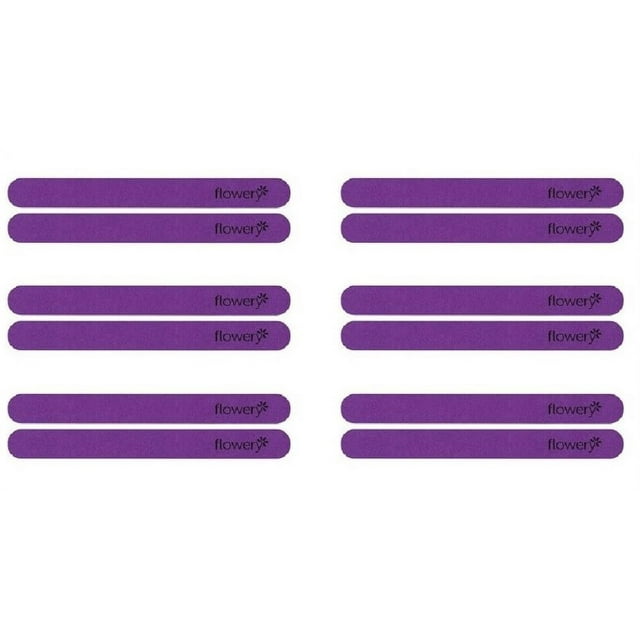 Flowery Ultra Violet Nail File (Total of 12 Files) - Walmart.com