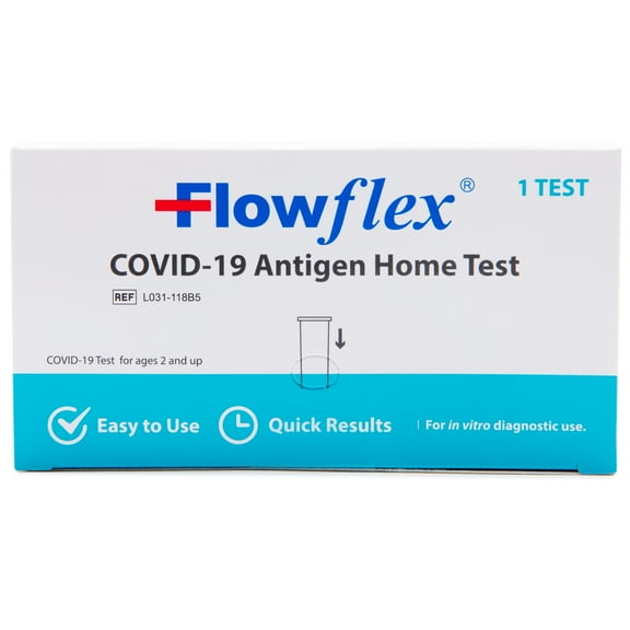 Flowflex® Plus COVID-19 and Flu A/B Home Test - (1 Pack) Flu A&B 3-in-1 ...