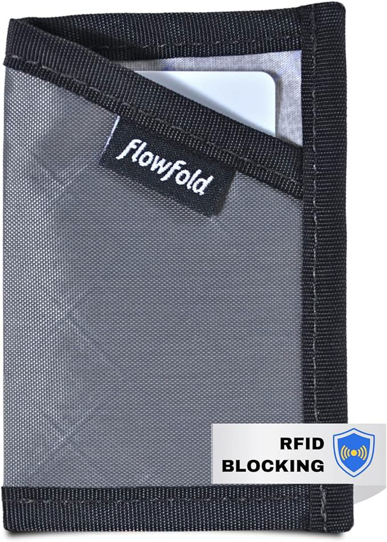 Flowfold RFID-Blocking Wallet Card Holder Wallet Recycled Material ...