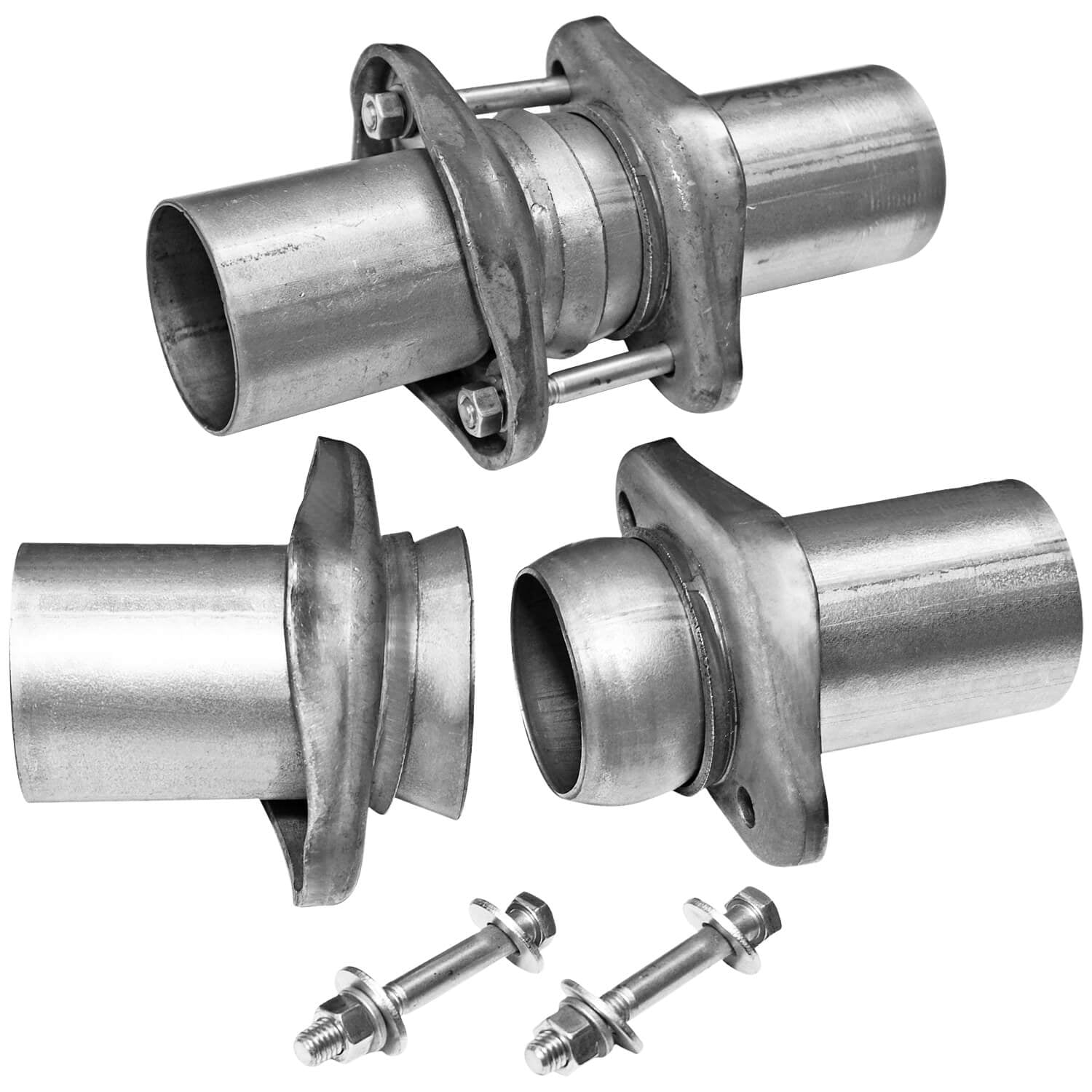 Flowmaster - 15930 - Header Collector Ball Flange - 3.00 in. to 3.00 in ...