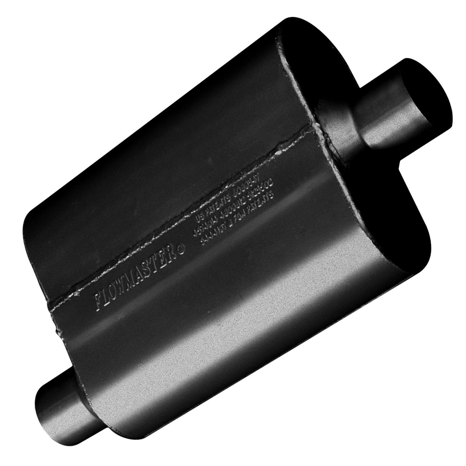 Flowmaster 42441 Aluminized Steel Single Wall Oval Exhaust Muffler ...