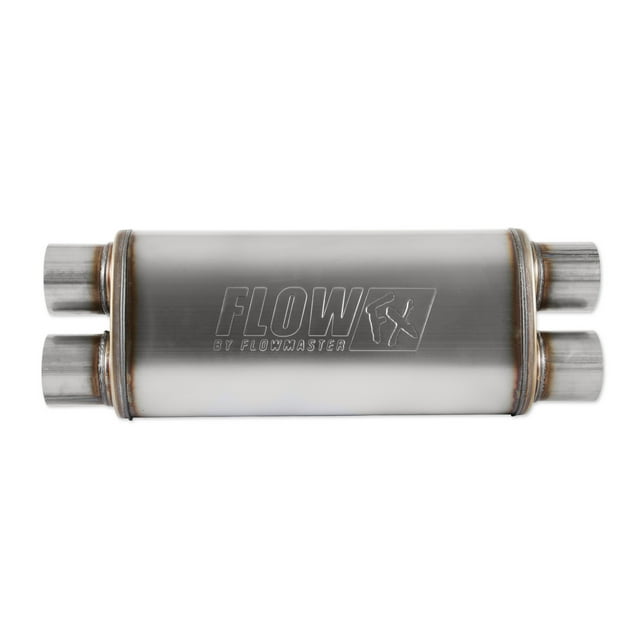 Flowmaster 72469 FlowFX Muffler 3" Dual Inlet/Outlet - Moderate Sound ...