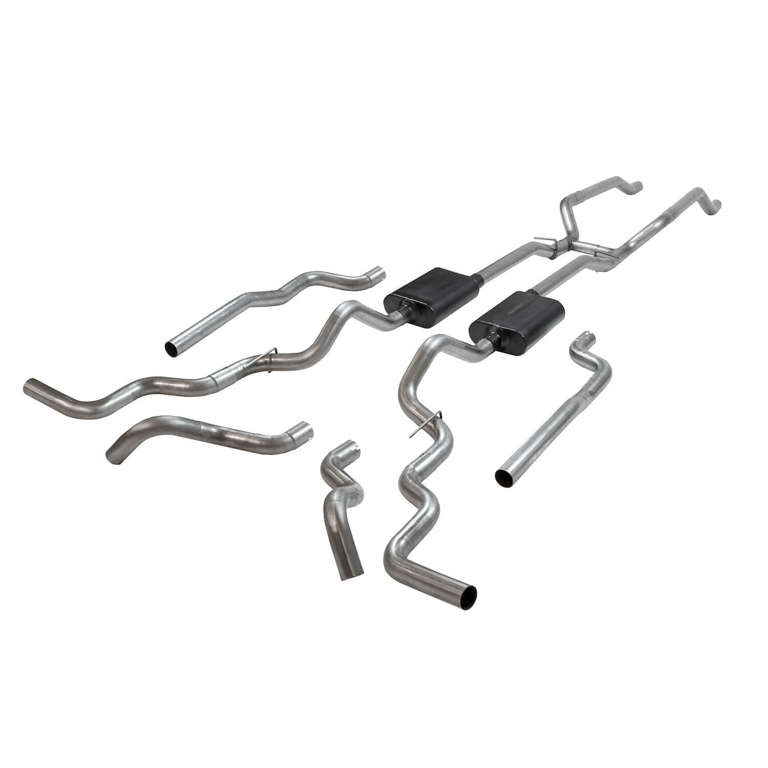 Flowmaster 817940 Crossmember Back Exhaust System 2.5" 409 Stainless ...