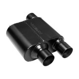 Flowmaster 8425810 Super 10 Series Muffler - 2.50 Offset In / Dual Out ...