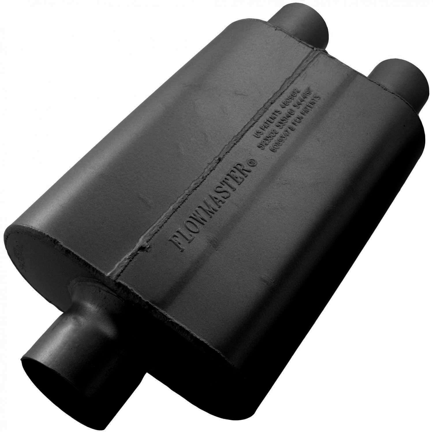 Flowmaster 9430402 40 Delta Flow Muffler - 3.00 Center In / 2.50 Dual ...
