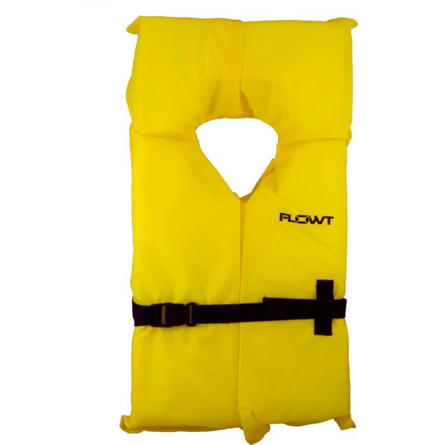Flowt B2114806 40003-UNV AK1 Life Vest - Yellow - Universal Adult ...
