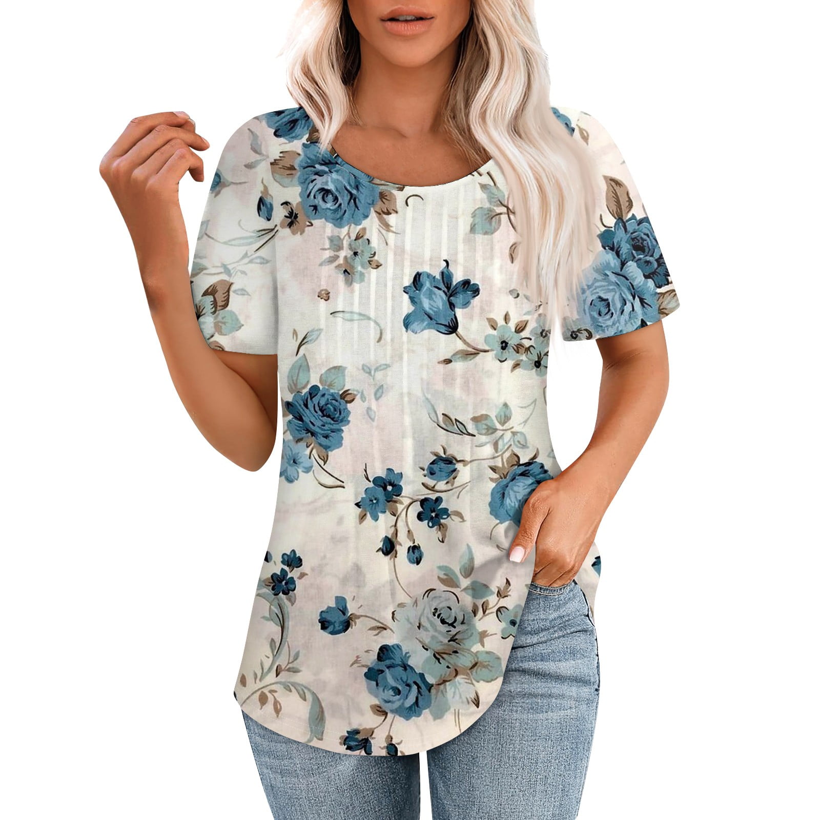Flowy Summer Tops - Walmart.com