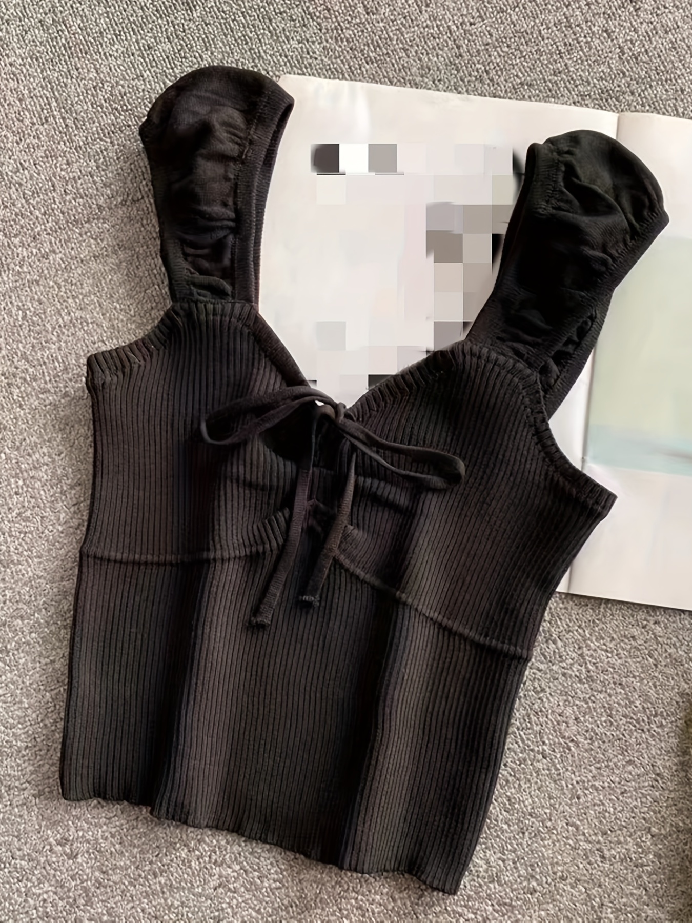 Flowy Tassel Hem Tank Top - Soft V Neck Summer Essential – Versatile ...