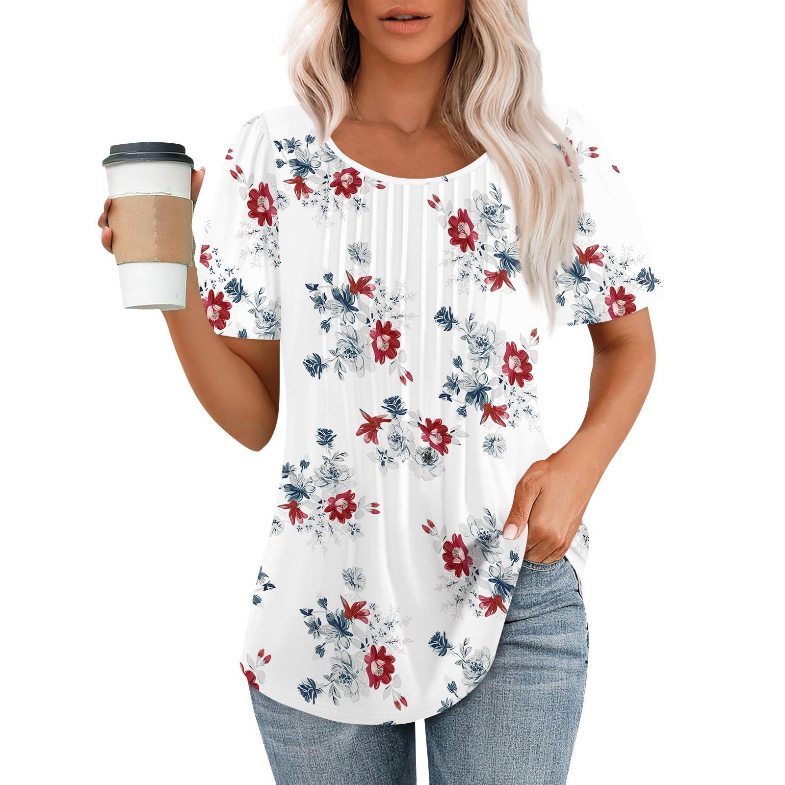 Flowy Tops for Women - Walmart.com