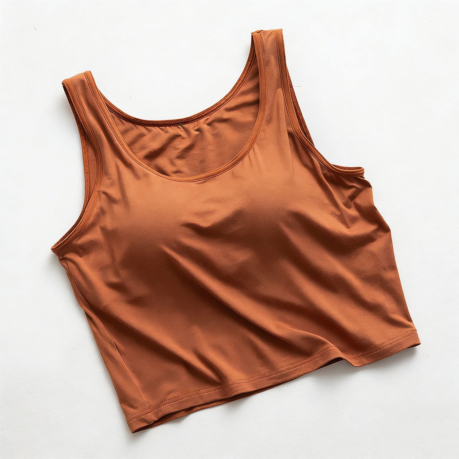 Flowy Work Tank Tops for Women Women Cropped Tank Tops Built in Bra ...