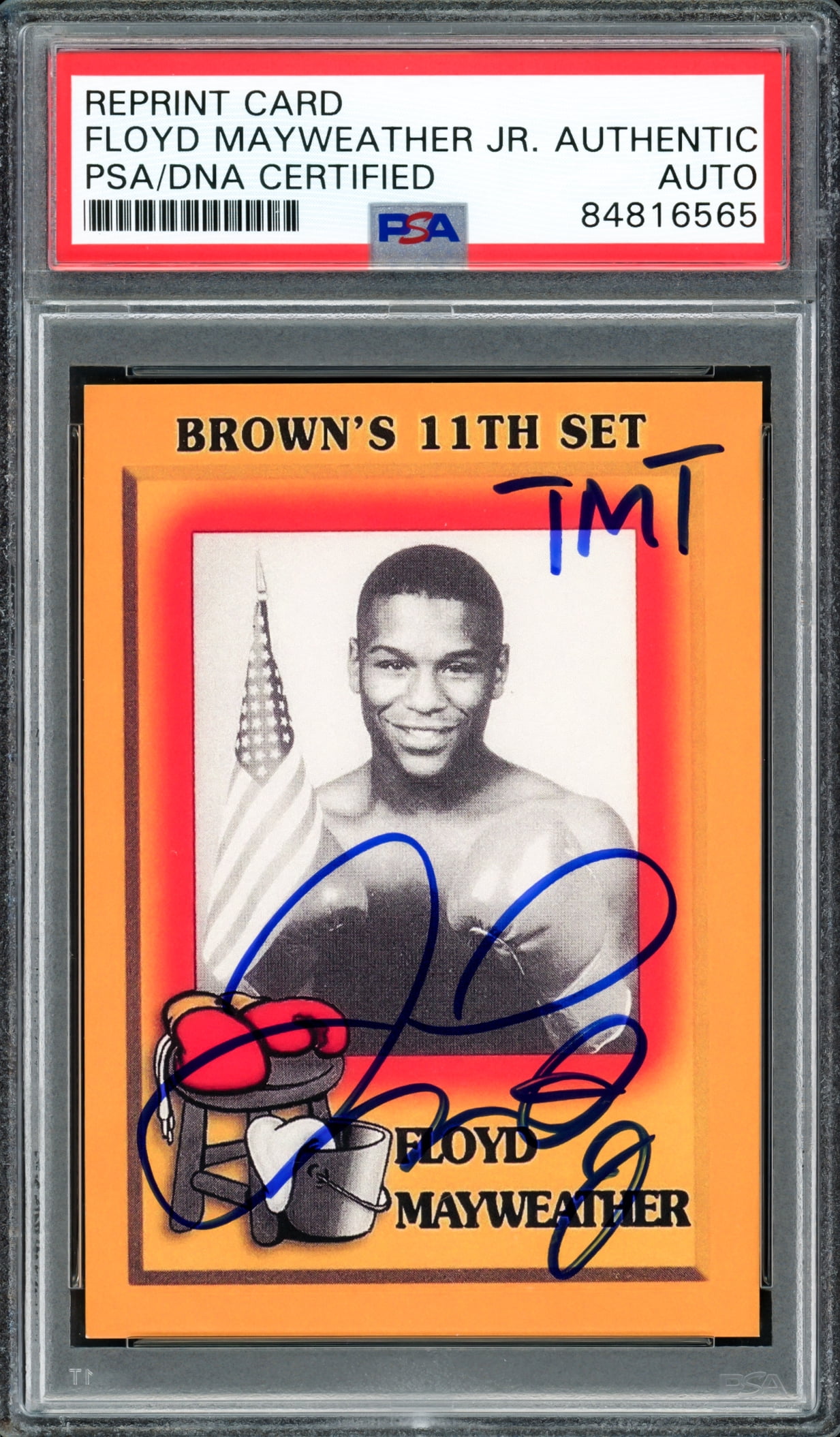 Floyd Mayweather Jr Autographed 1997 Brown's Boxing Rookie Retro ...