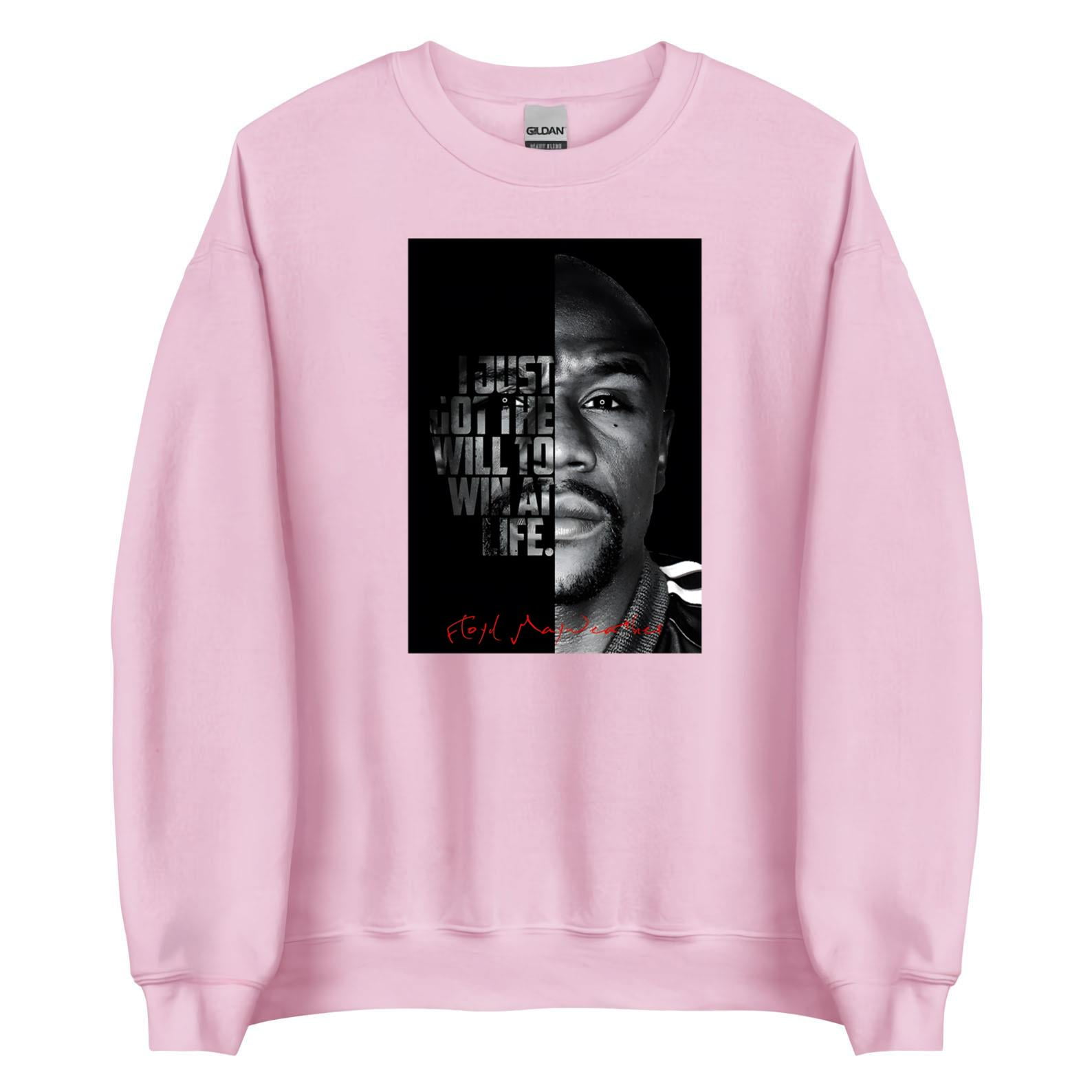 Floyd Mayweather Quote In Black And White. Classic Retro Vintage T-Shirt S-5XL-TH5723 - Walmart.com