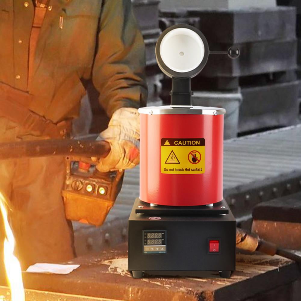 Flroha 110V Melting Furnace Kit , Casting Machines Electric Gold Melting Furnace, Used for ...