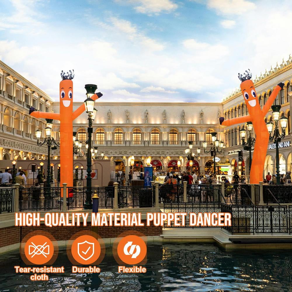 Flroha Air Dancers Inflatable Tube Man Set - 20ft Tall Wacky Waving ...