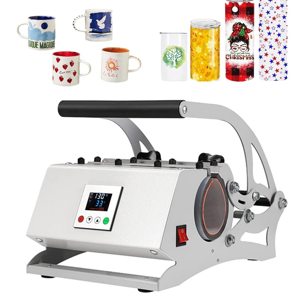 Flroha Auto Tumbler Heat Press Machine - Mug Heat Press Heat Up Fast ...