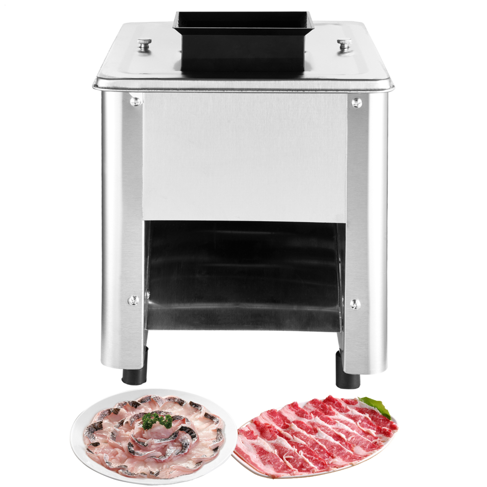 Flroha Commercial Meat Slicer Automatic Meat Cutter Machine Stainless ...