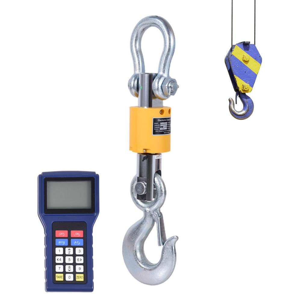 Flroha Crane Scale 10T Crane Scale With Hooks Multifunctional Heavy ...